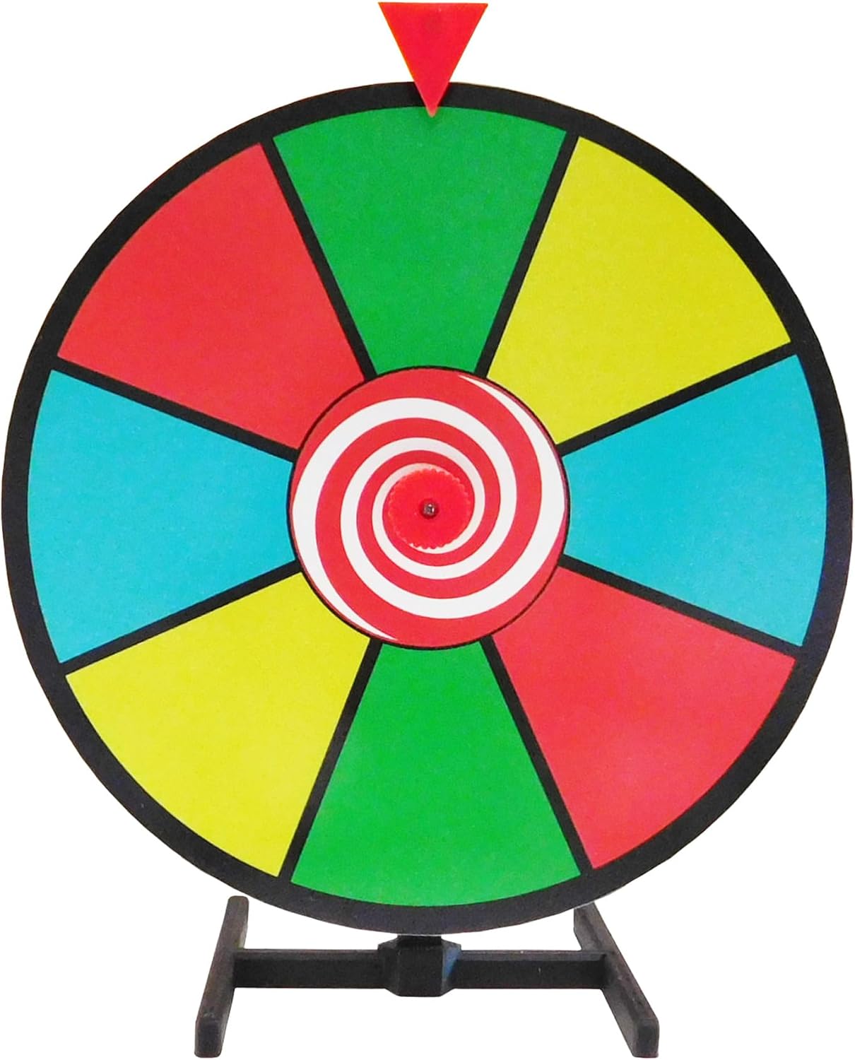 Amazon.com : 12 Inch Dry Erase Spinning Prize Wheel with Desktop Stand ...