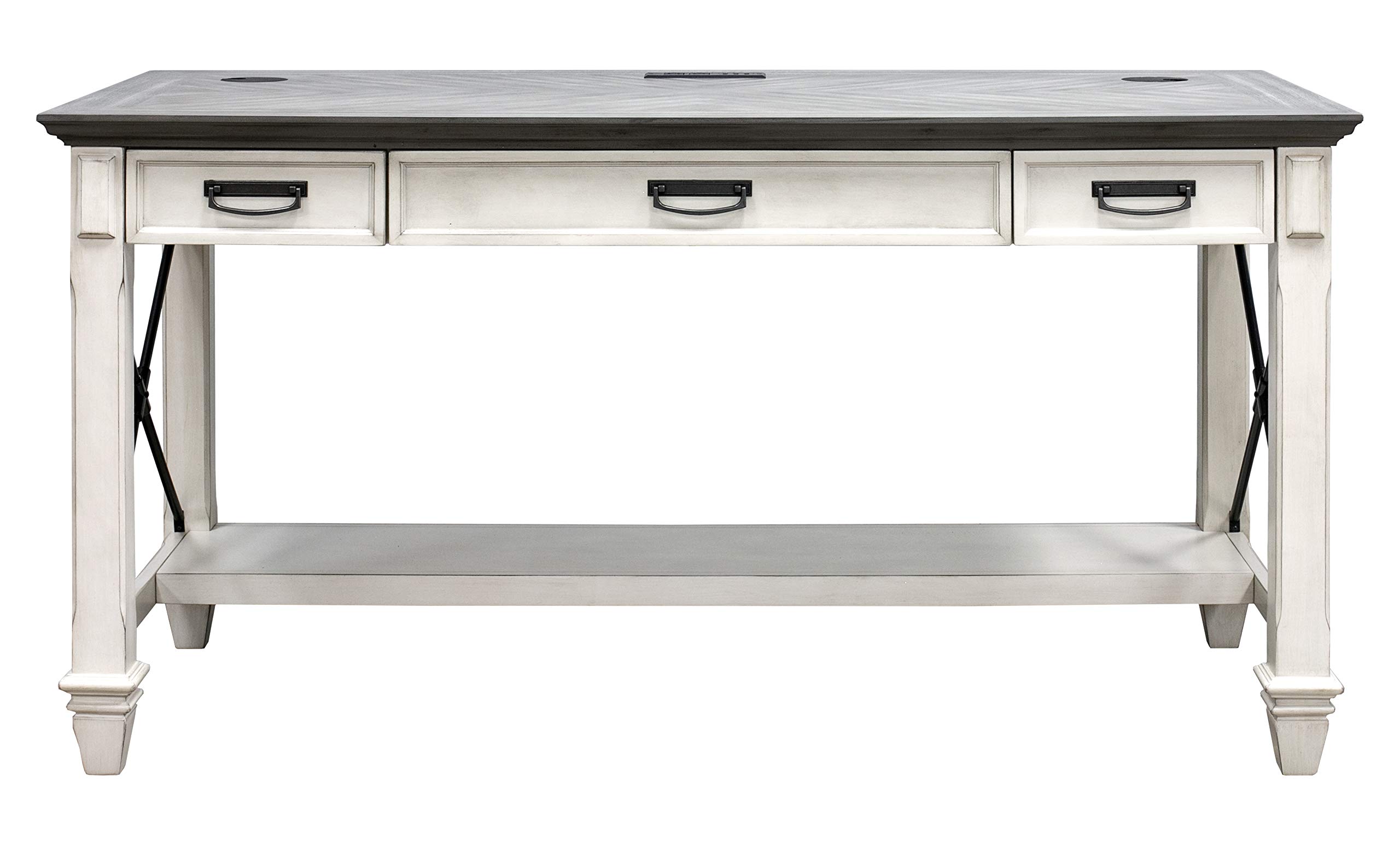 Martin Furniture Writing Table, White