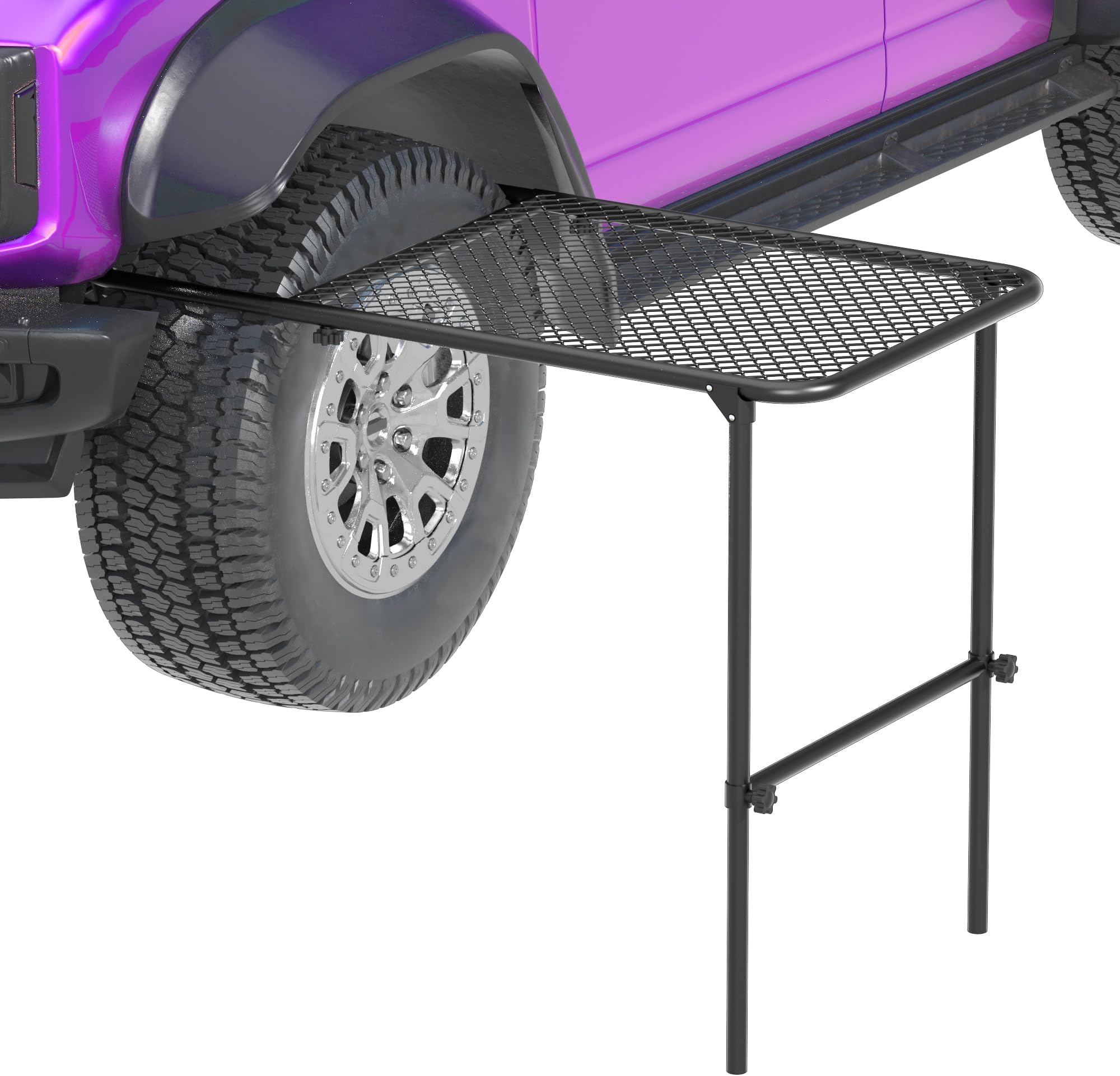 Amazon.com: CampPole Tire-Mounted Table for Camping,Portable Foldable ...