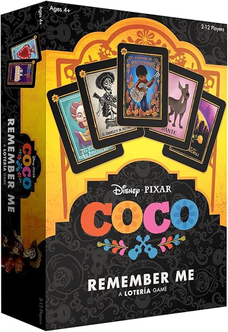 Amazon.com: Coco Remember Me Loteria Game - Custom Artwork from Disney ...