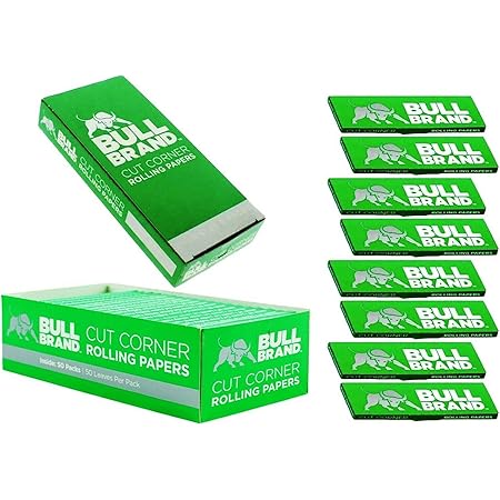 Bull Brand 25 Pack Cigarette Rolling Papers : Amazon.co.uk: Home & Kitchen