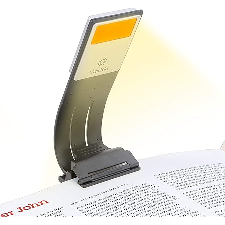 Amber Light + Giftable Amber Book Light - Blue Light Blocking - Night ...