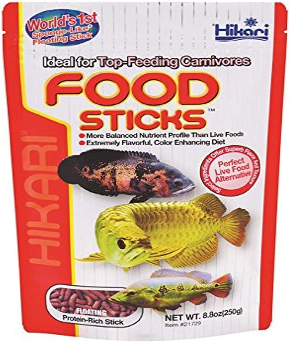 Hikari Tropical Food Sticks 57g *Pack of Two* - BUNDLE : Amazon.co.uk ...