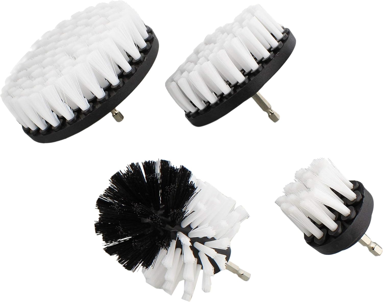 Amazon.com: ABN Power Scrubber Cleaning Brush Set for 1/4in Drive Drill ...
