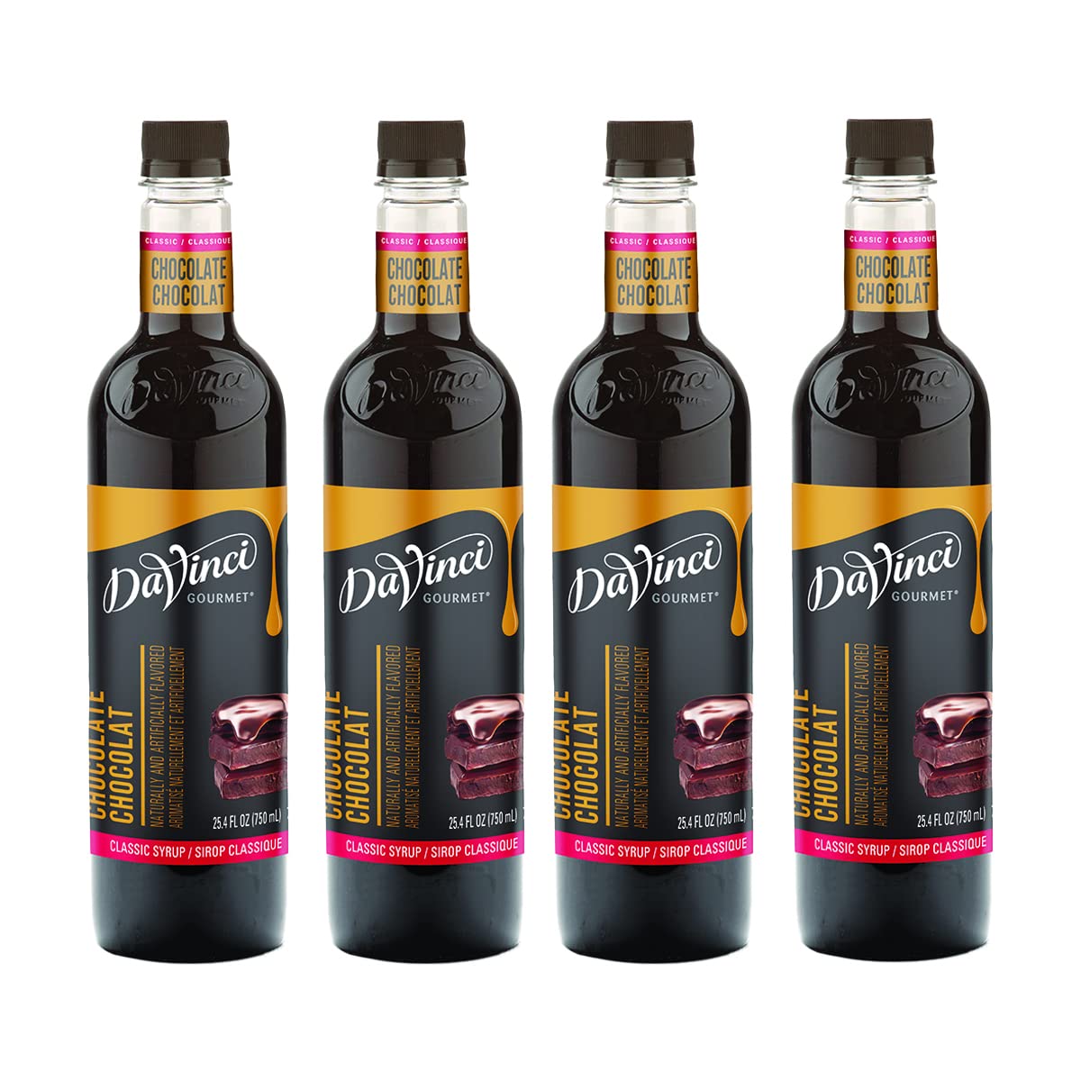 Amazon.com: DaVinci Gourmet Classic Chocolate Syrup, 25.4 Fluid Ounce ...