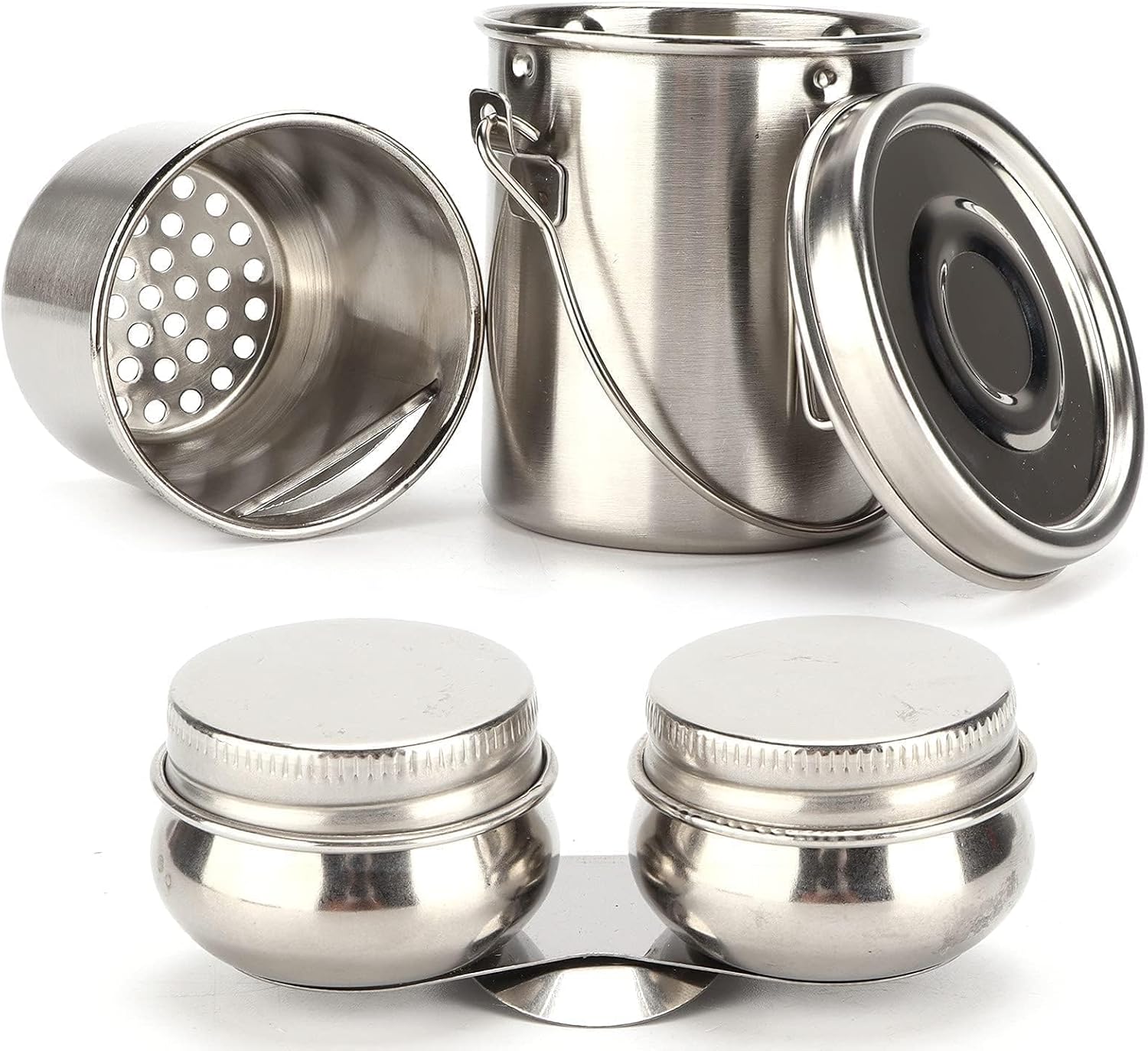 Amazon.com: Stainless Steel Leak-Proof Paint Brush Washer with with Lid ...