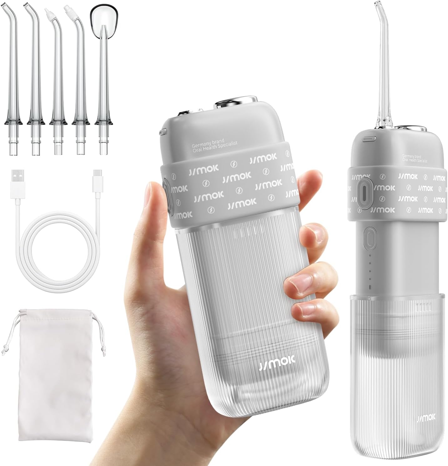 Amazon.com: Portable Oral Irrigator Water Flosser Dental Water ...
