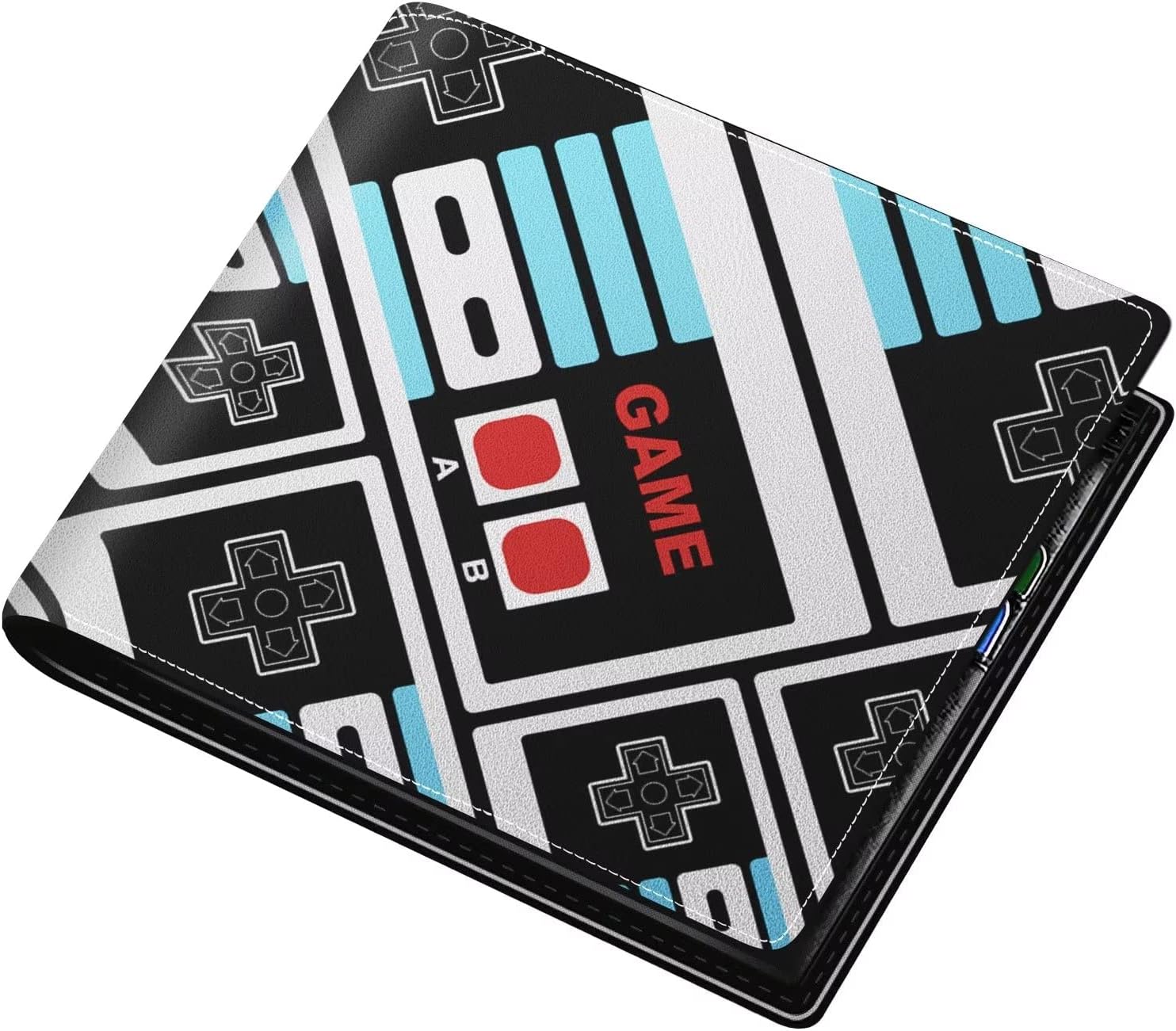 Amazon.com: Teen Boys Cool Wallet Funny Leather Wallets Credit Id Card ...