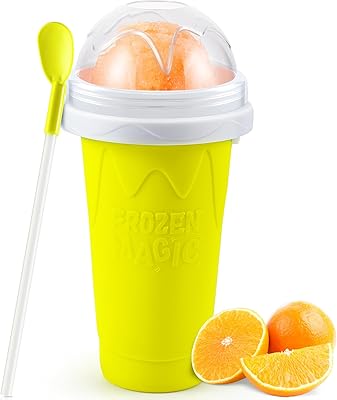 Amazon.com: Slushy Maker Cups, DIY Magic Slushy Maker Squeeze Cups ...