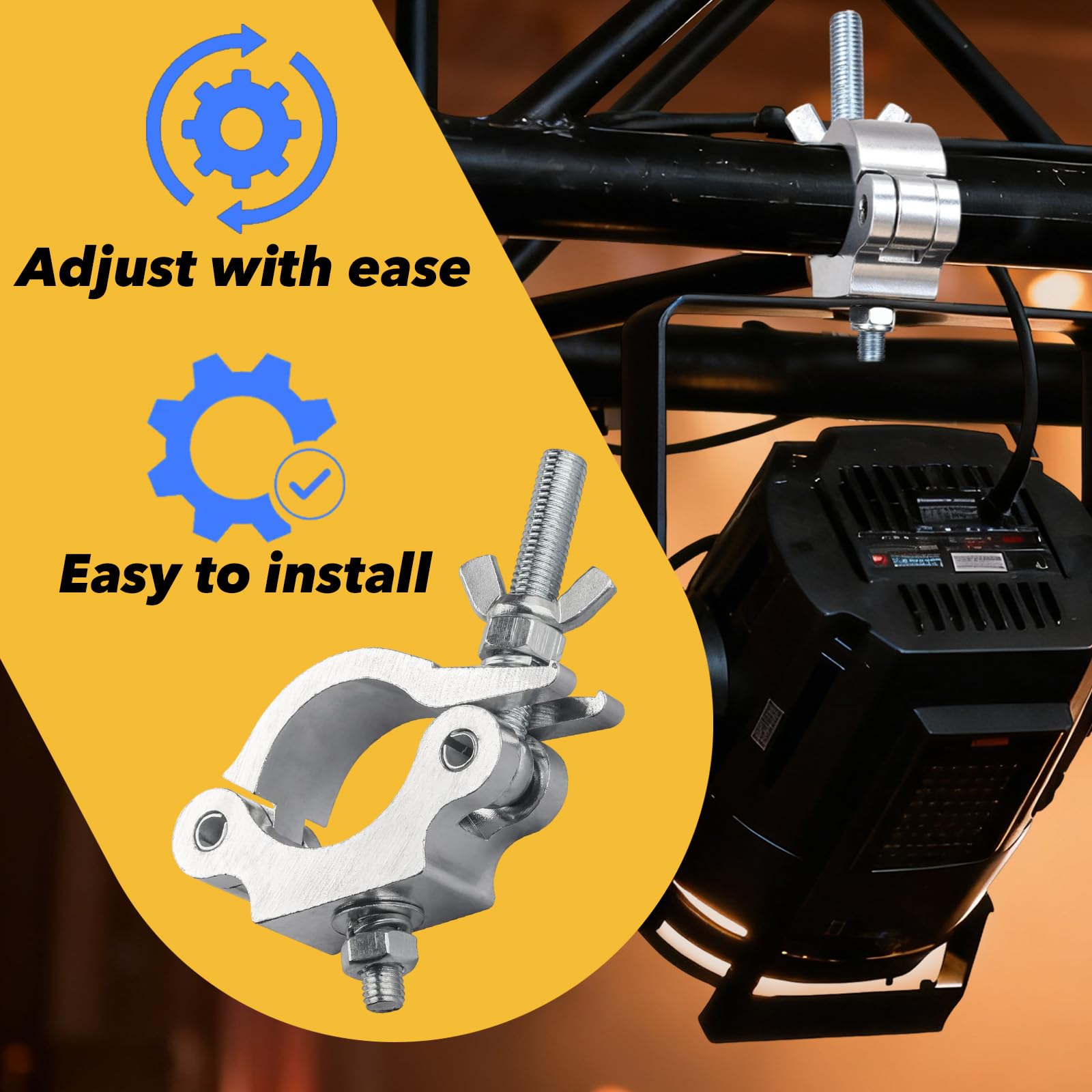 Pressure Clamps For Lights