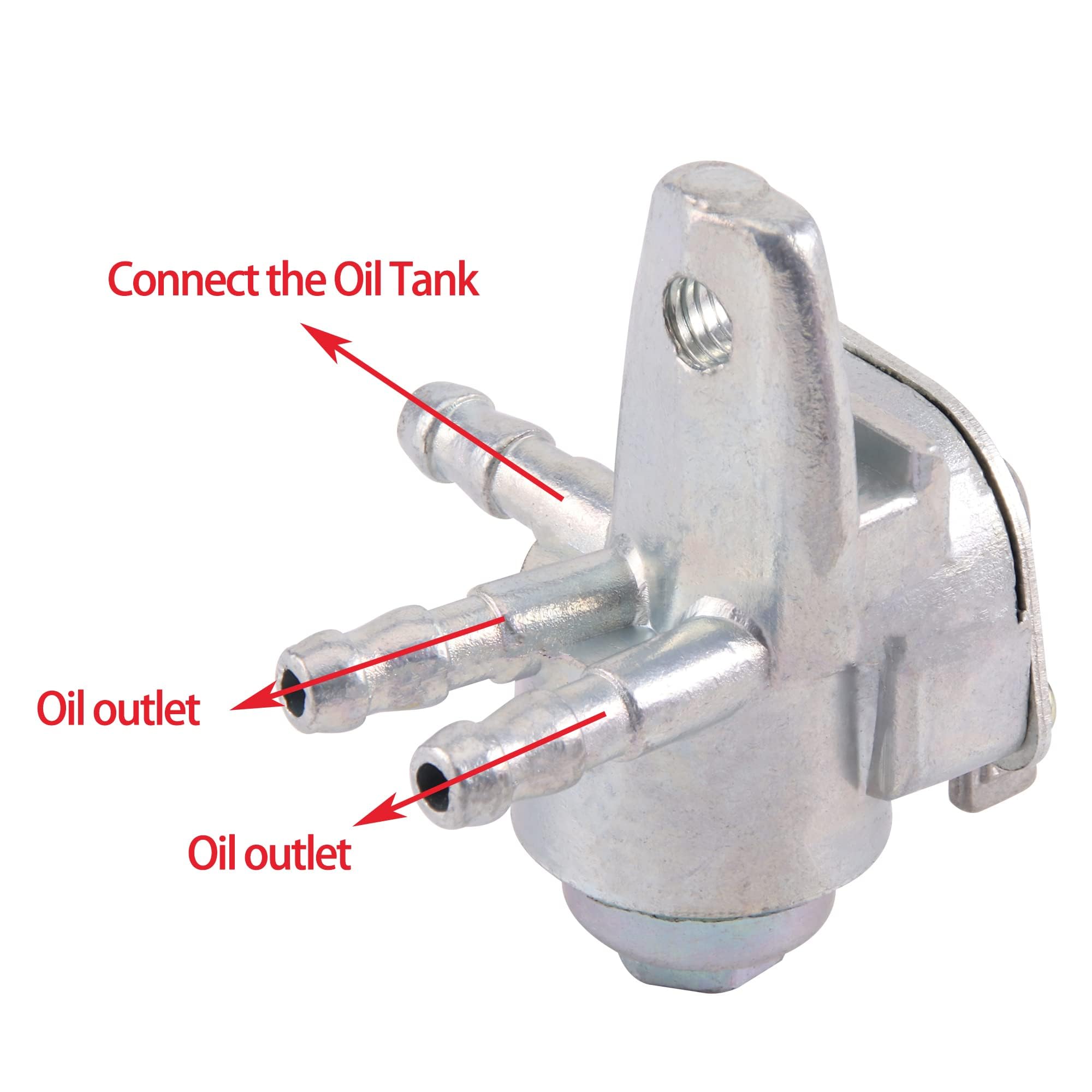 Snapklik.com : 6mm Inline Fuel Valve Petcock Gas Tank Cut-Off Selector ...
