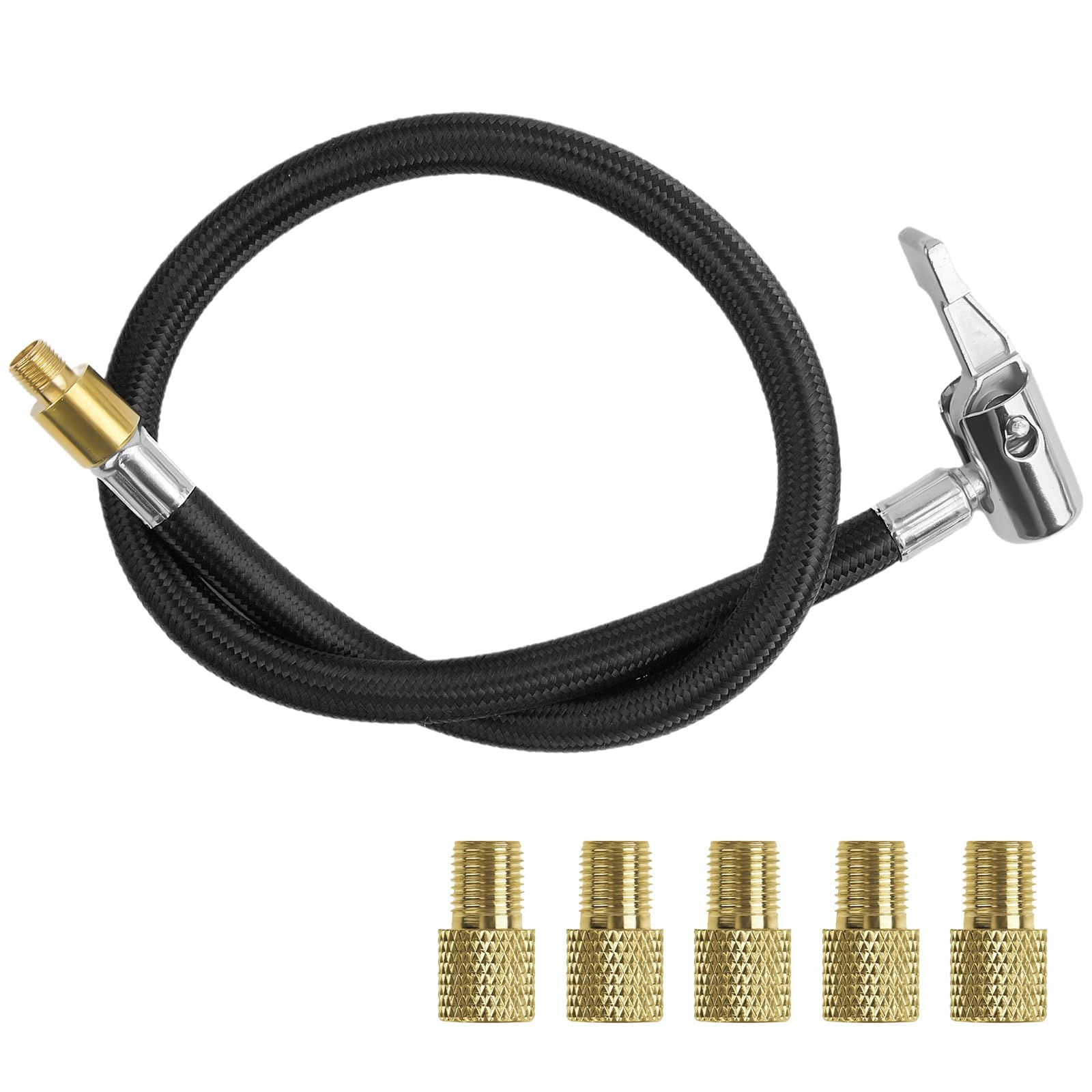 Amazon.com: 20'' Lock On Air Chuck W/Converting Nuts, Tire Inflator ...