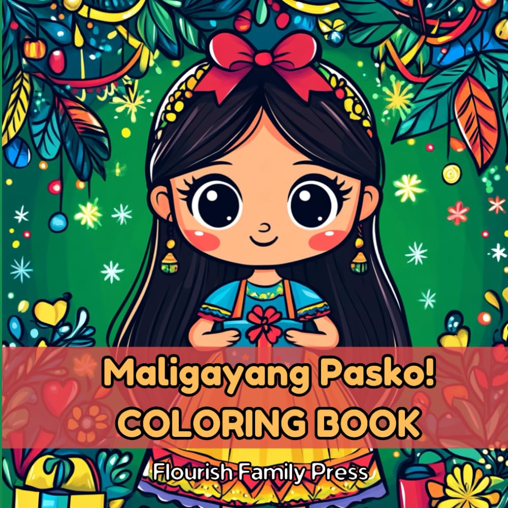 Amazon.com: Maligayang Pasko Coloring Book: Traditional Filipino ...