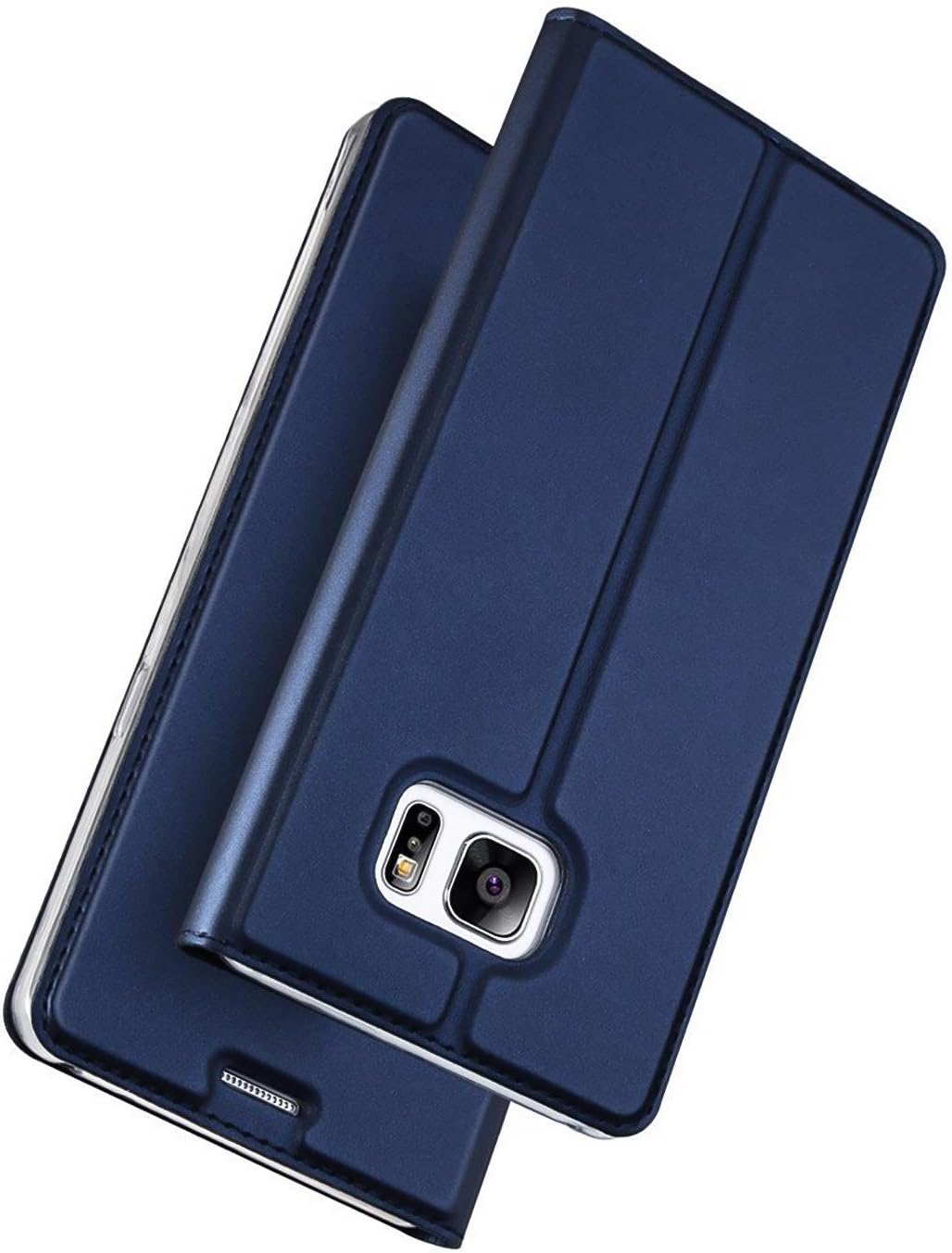 Amazon.com: Verco Case Compatible with Samsung Galaxy S7, Flip Wallet ...