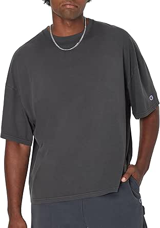 Amazon.com: Champion Men's Riggins Drop Shoulder T-Shirt, Dry Goods ...