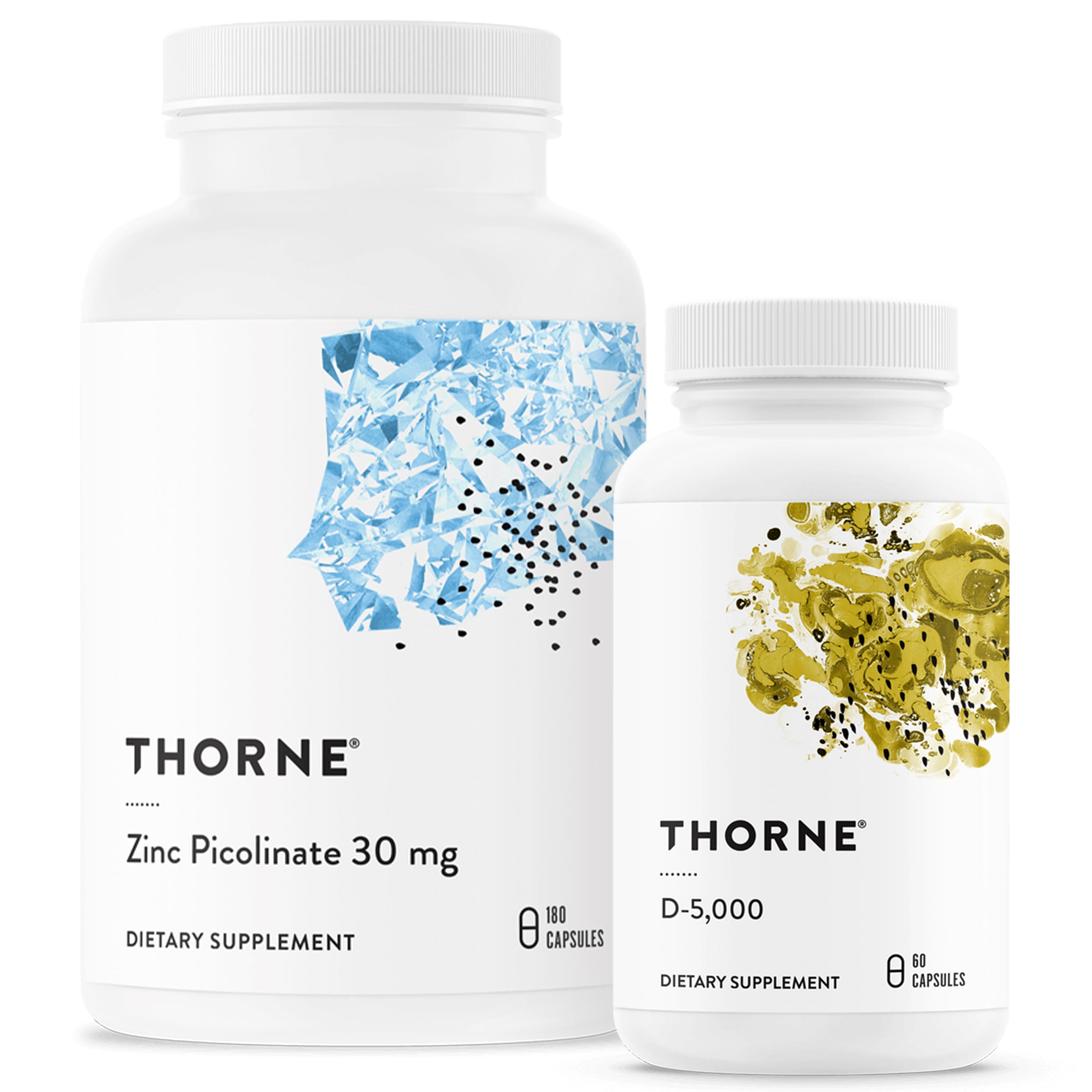 Amazon.com: Thorne Wellness Essentials - Zinc & Vitamin D3 Combo for ...