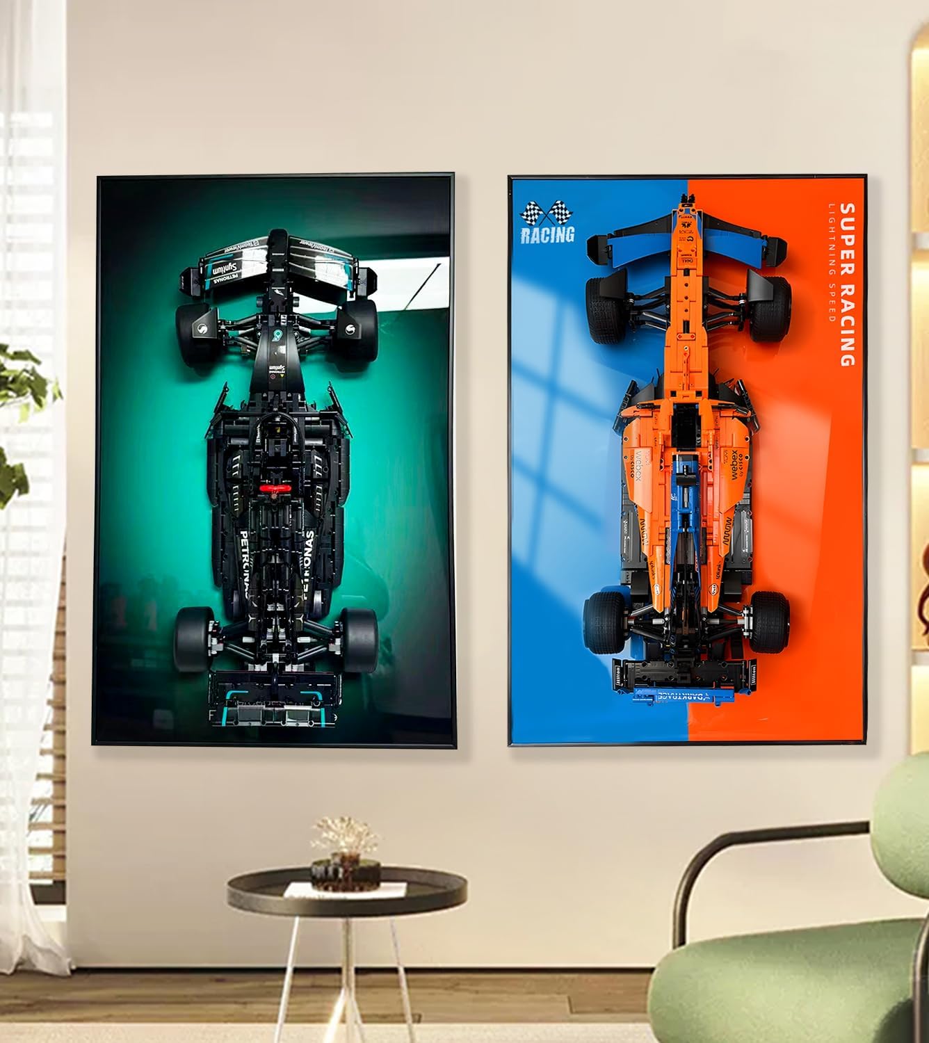 Amazon.com: WETCEAOM Display Wallboard for Lego Technic Mercedes-AMG F1 ...