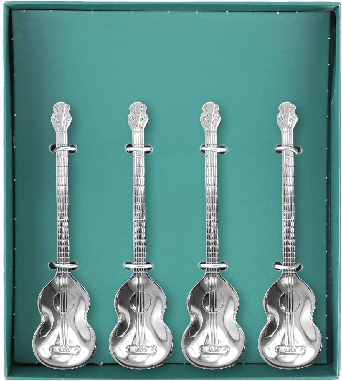 Amazon.com: CAIRIAC Guitar Spoon, Coffee Spoons, Creative Cute Spoons ...