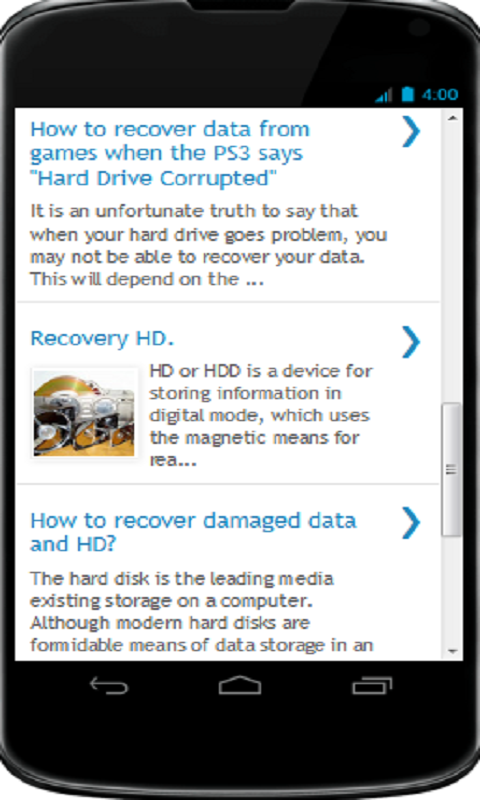 Harddrive Data Recovery:Amazon.com:Appstore for Android