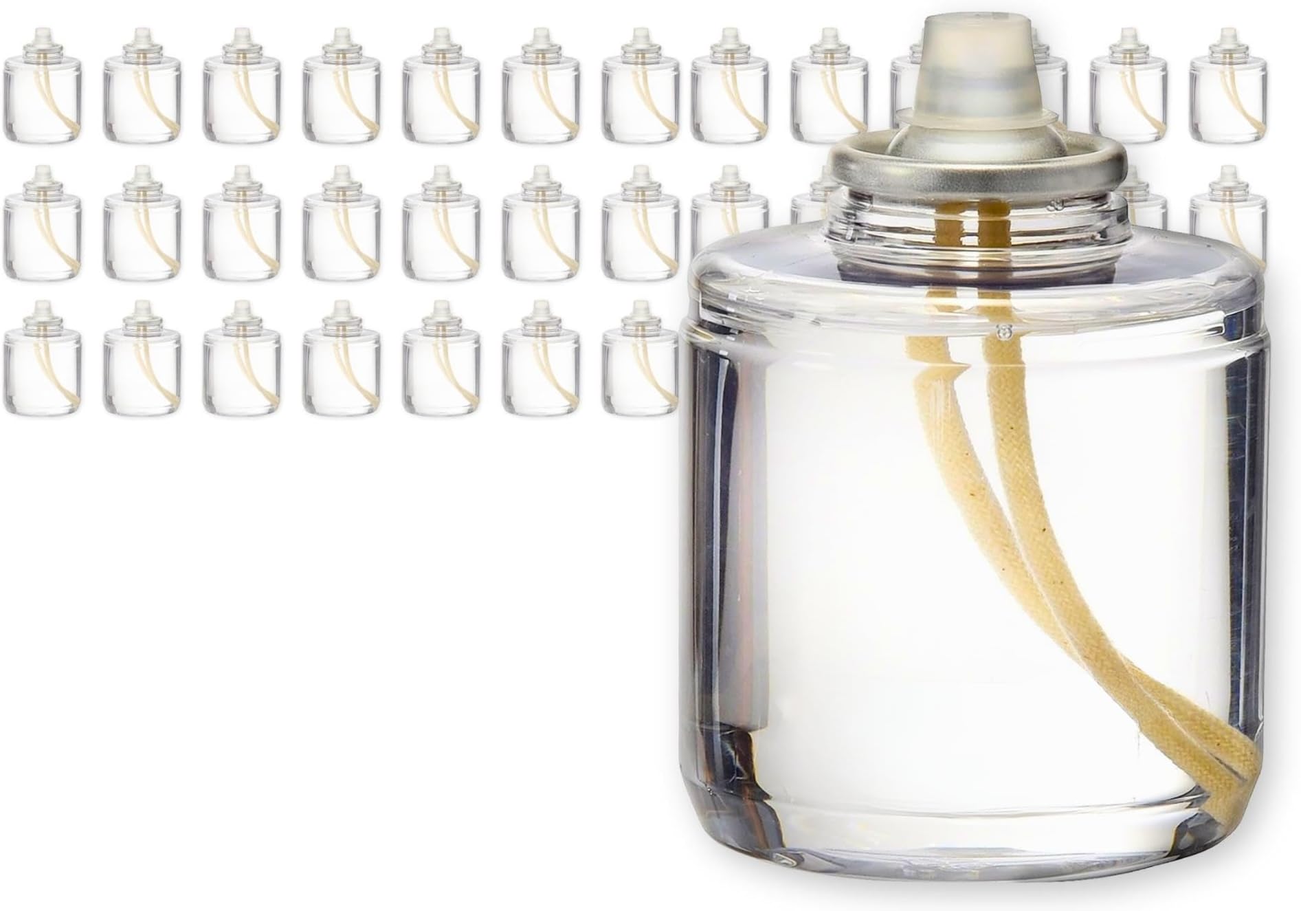 Amazon.com: Hollowick Disposable Liquid Candle, 42 Hour, for Use in ...