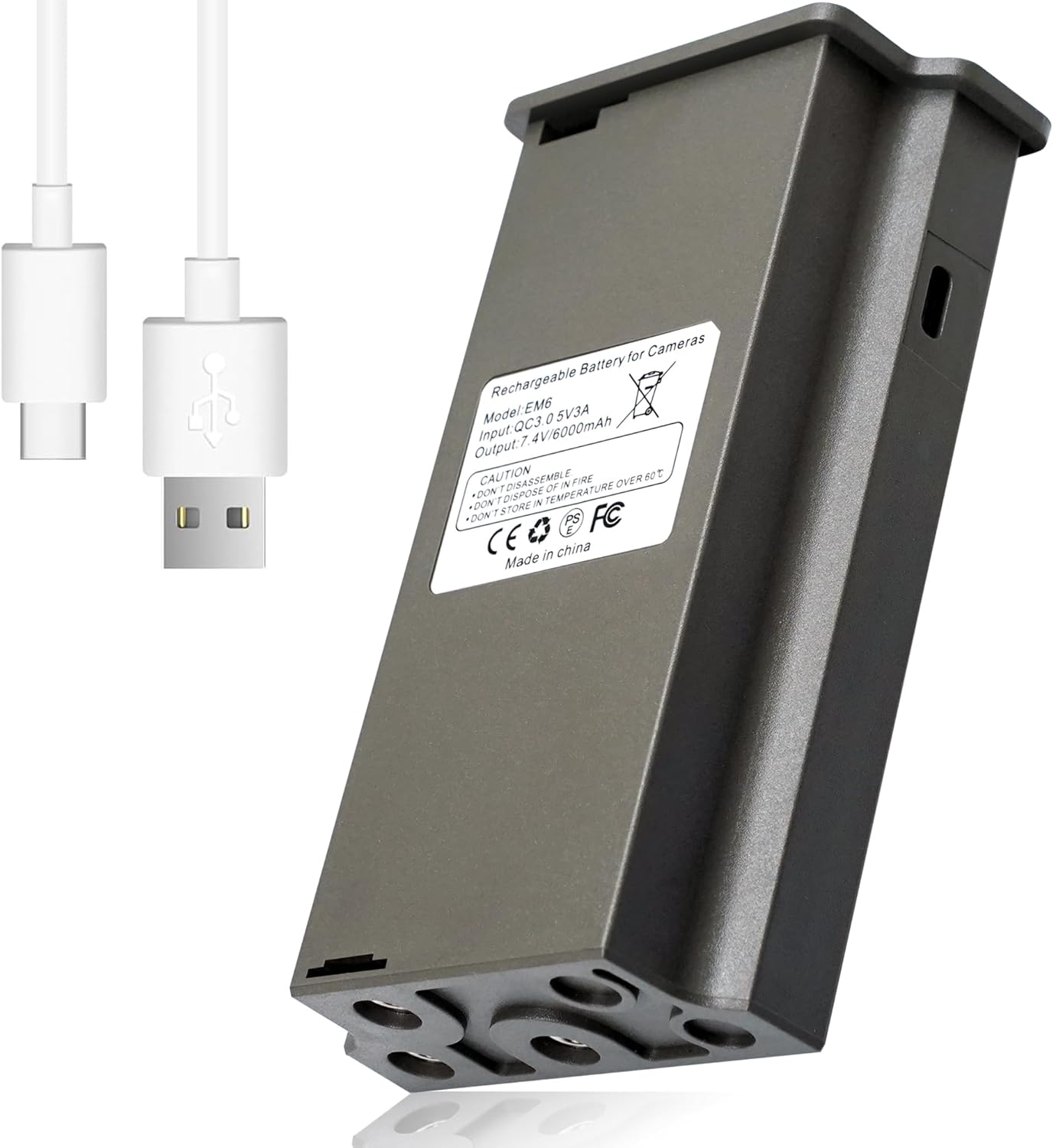 Amazon.com: Ranzyfa Reveal Hunting Camera Rechargeable Battery ...