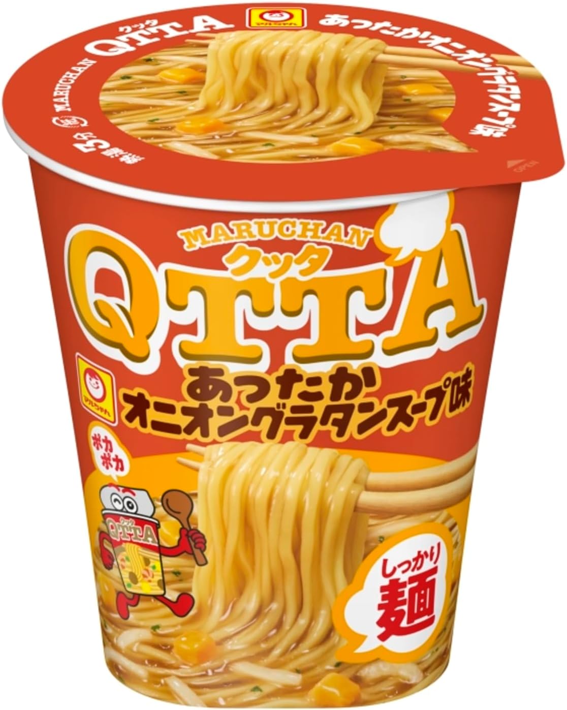 Amazon.co.jp: 東洋水産 マルちゃん MARUHAN QTTA あったかオニオングラタンスープ味 78g×12 : 食品・飲料・お酒