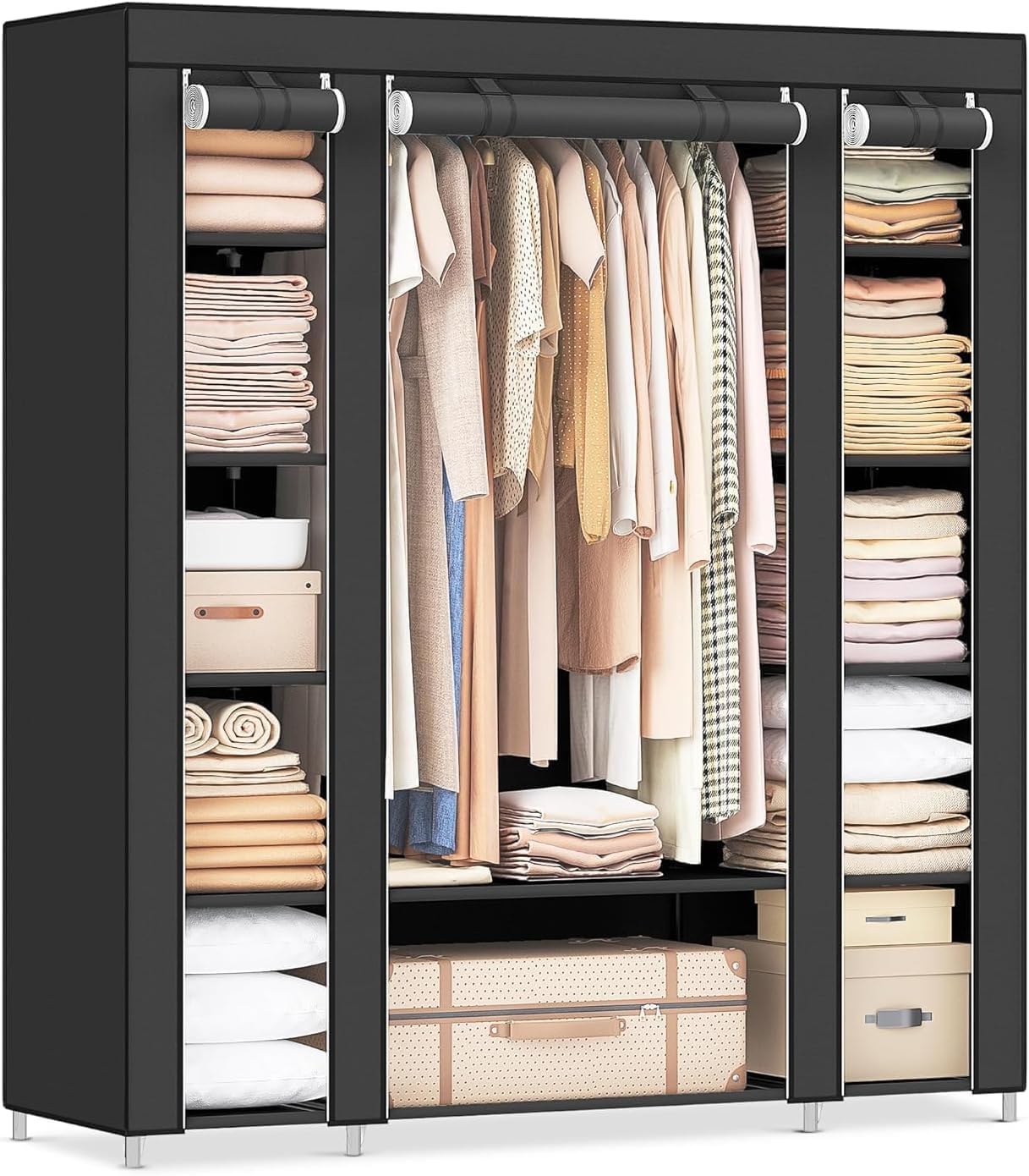 ECOCINARE Closet Organizador de Ropa Armario Minimalista, Armable y ...