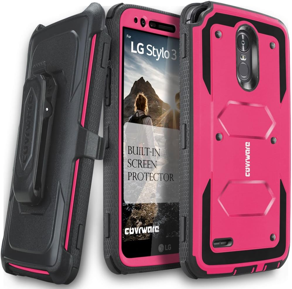 Amazon.com: COVRWARE Aegis Series Case Compatible with LG Stylo 3/3 ...
