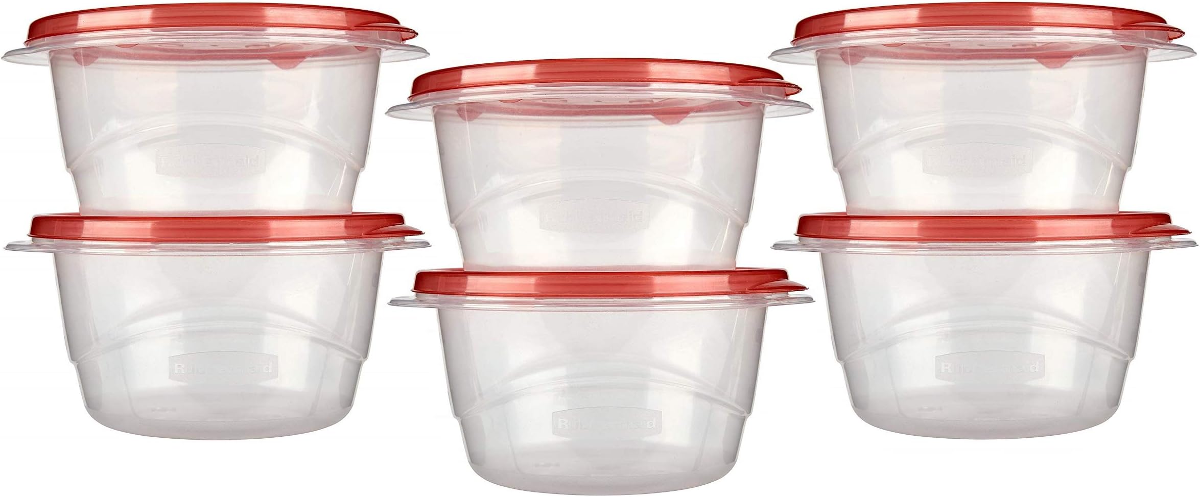 Amazon.com: Rubbermaid Container Freezer 50 Oz Round Clear Base, Clear ...
