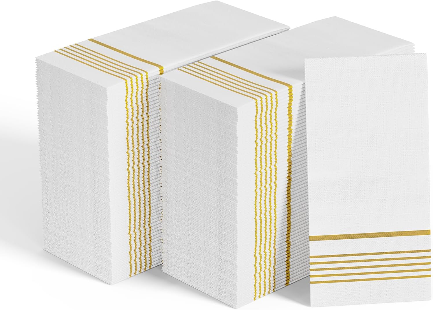 Amazon.com: 600 Pack Paper Napkins, 3-Ply Guest Towels Disposable ...