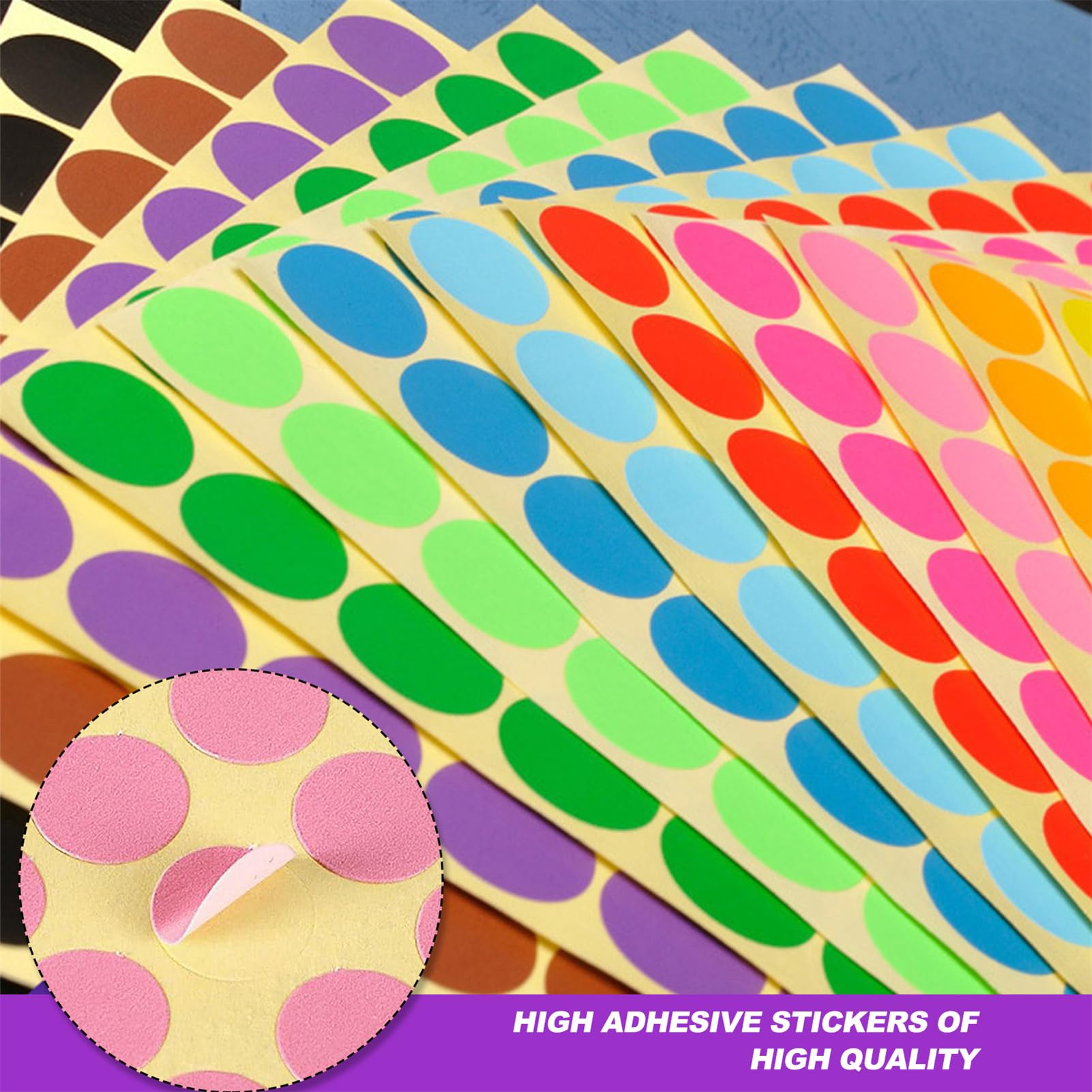 Avery Labels Small Color Coding Dot Stickers - 8,320 Round Labels In 16 ...