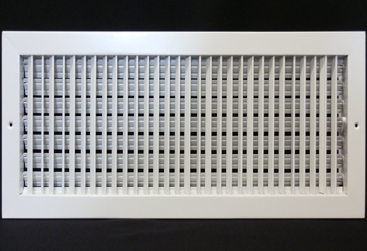 Snapklik.com : 20" X 10" Adjustable AIR Supply Diffuser - HVAC Vent Cover Sidewall Or Ceiling ...