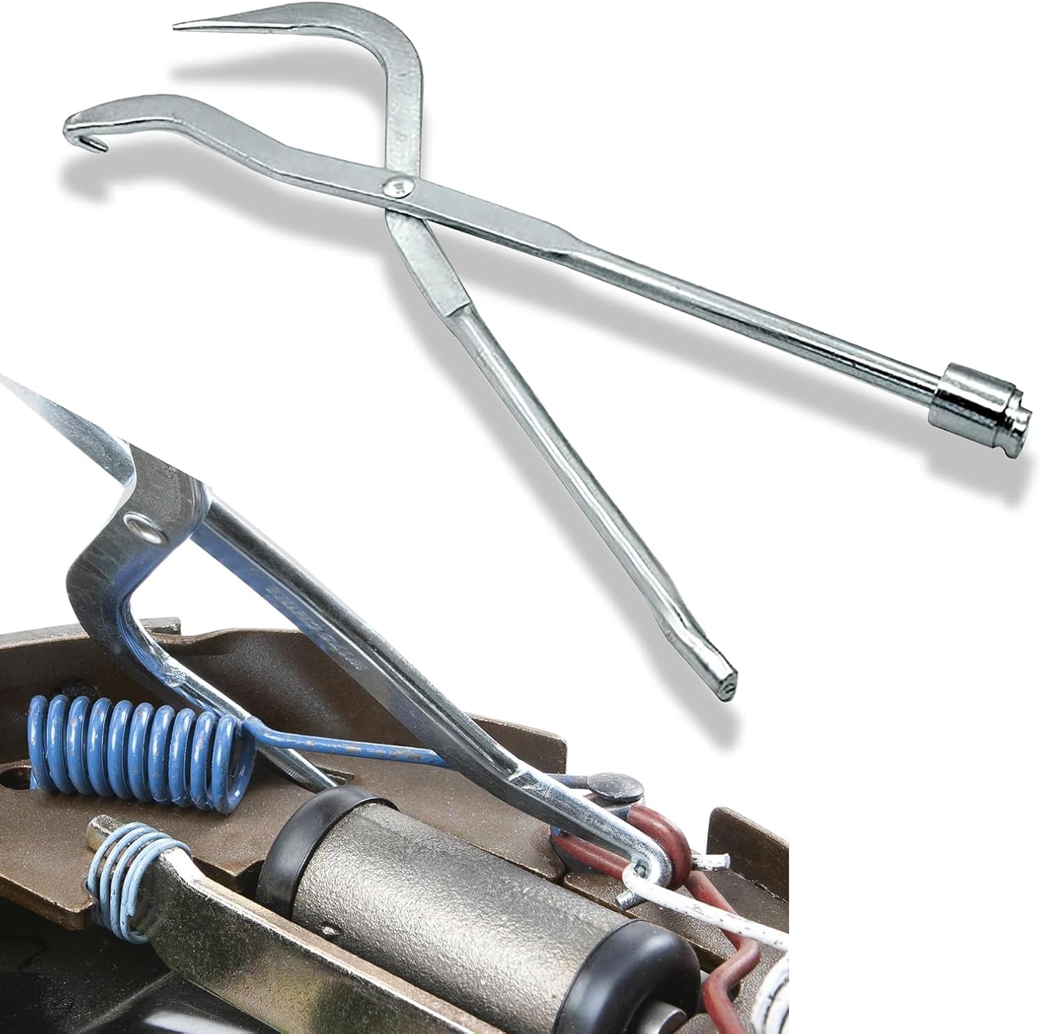 Amazon.com: Vowbrew Car Brake Spring Pliers, Heat-treated Carbon Steel ...