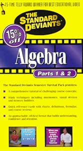 Amazon.co.jp: Standard Deviants: Algebra [VHS] : DVD