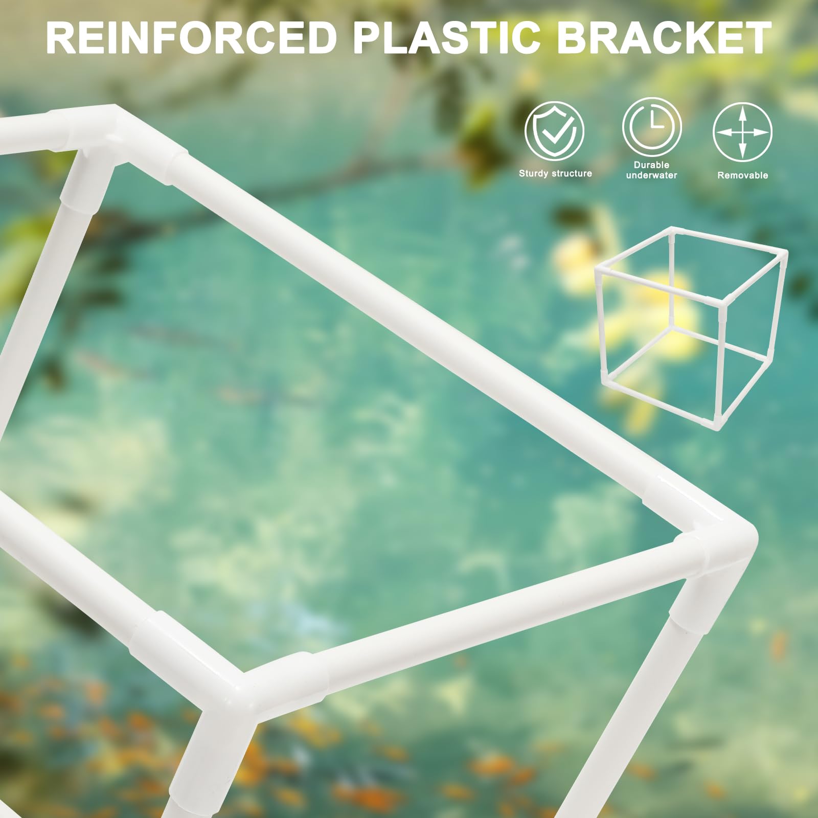 Pond Cover Destyer Water Pump Filter Bag Anti-clogging Filtering Bag ...