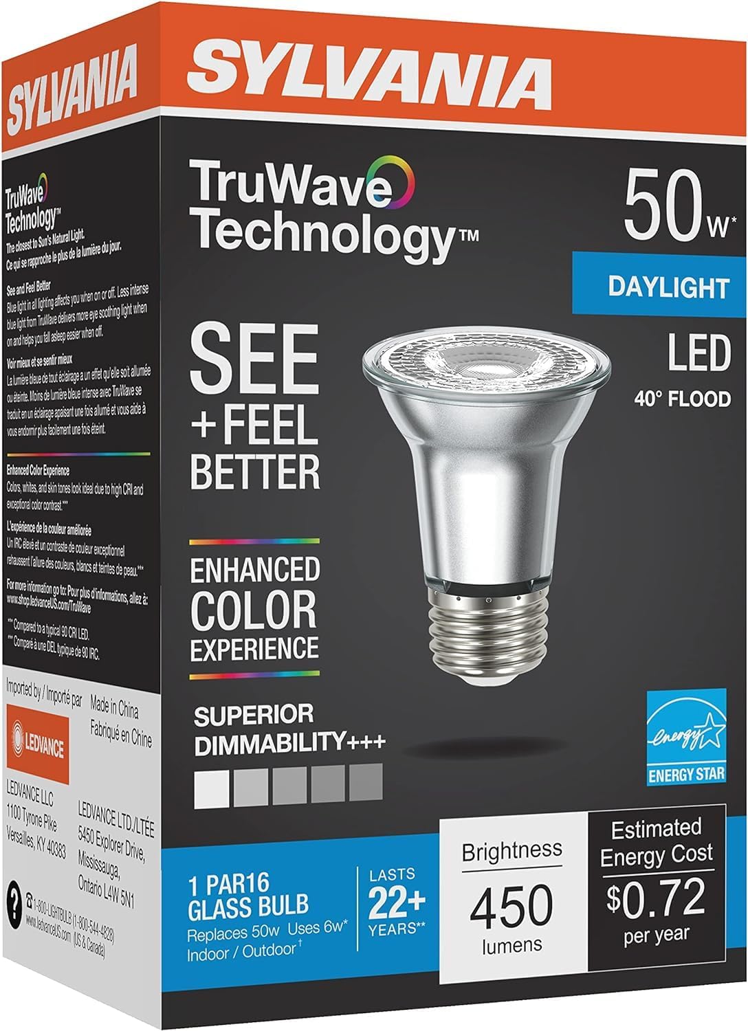 Philips LED Classic Glass Dimmable Spot Light Bulb - Amazon.com