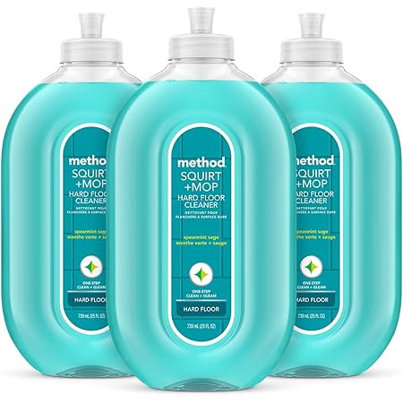 Amazon.com: Method Hard Floor Cleaner, Easy Squirt + Mop Design Covers ...