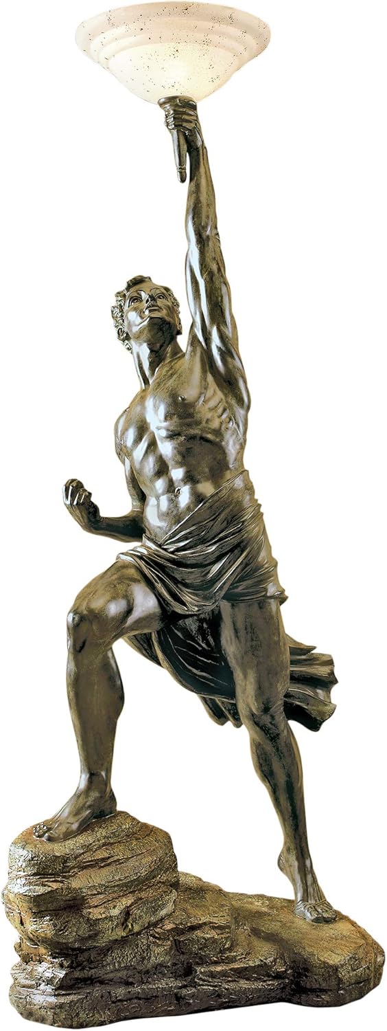 Amazon.com: Design Toscano Prometheus Sculptural Floor Lamp : Tools ...