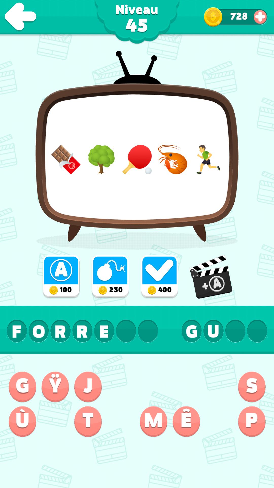Devinez le film - jeu de emoji quizz - Application sur Amazon Appstore