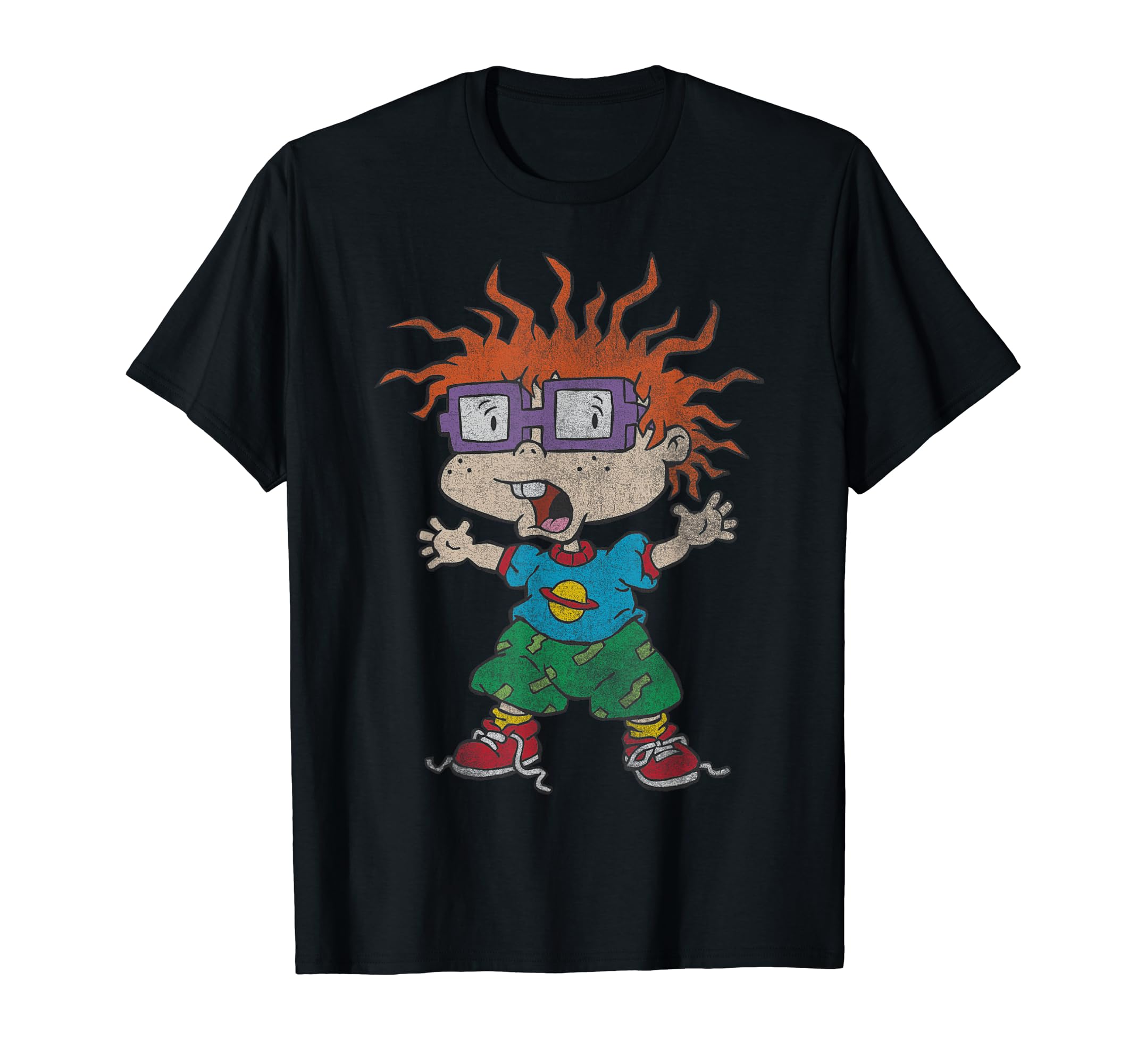 Amazon.com: Nickelodeon Rugrats Chuckie Feature Character T-Shirt T ...