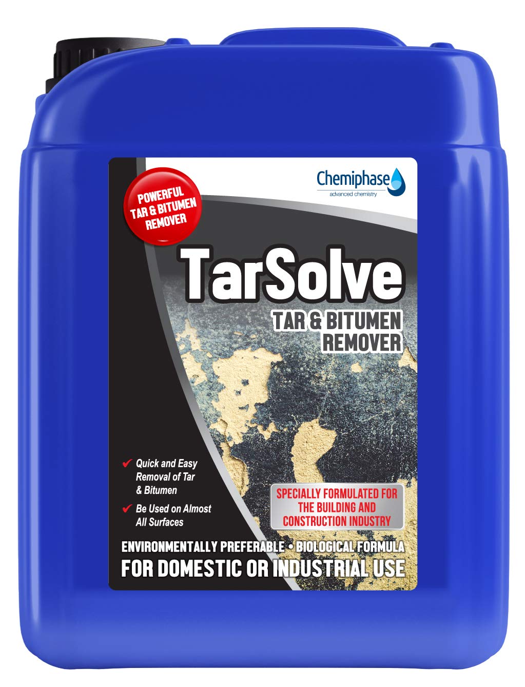 Tarsolve Bitumen Cleaner & Tar Remover – Heavy-Duty Asphalt, Tar & Glue ...