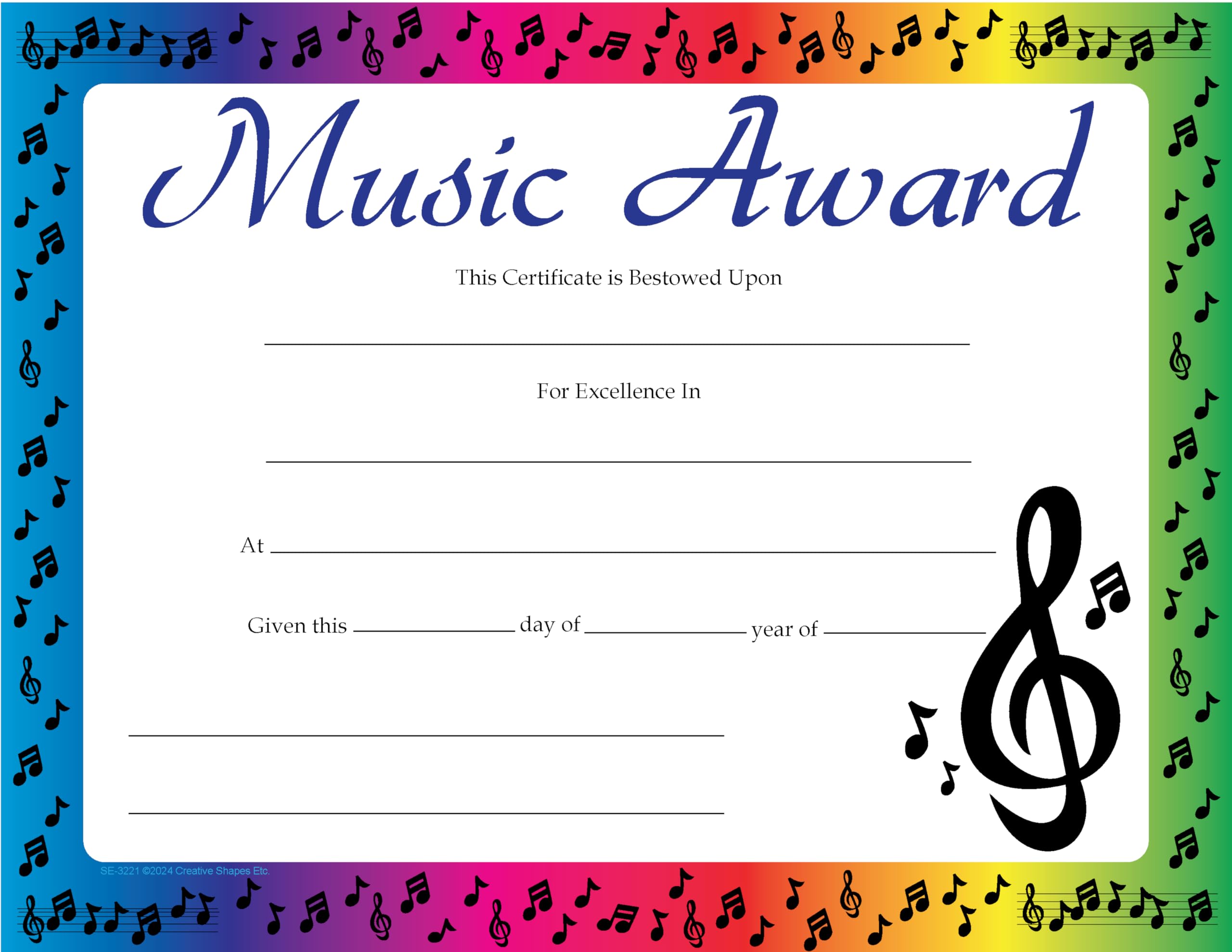 Recital Awards Printables