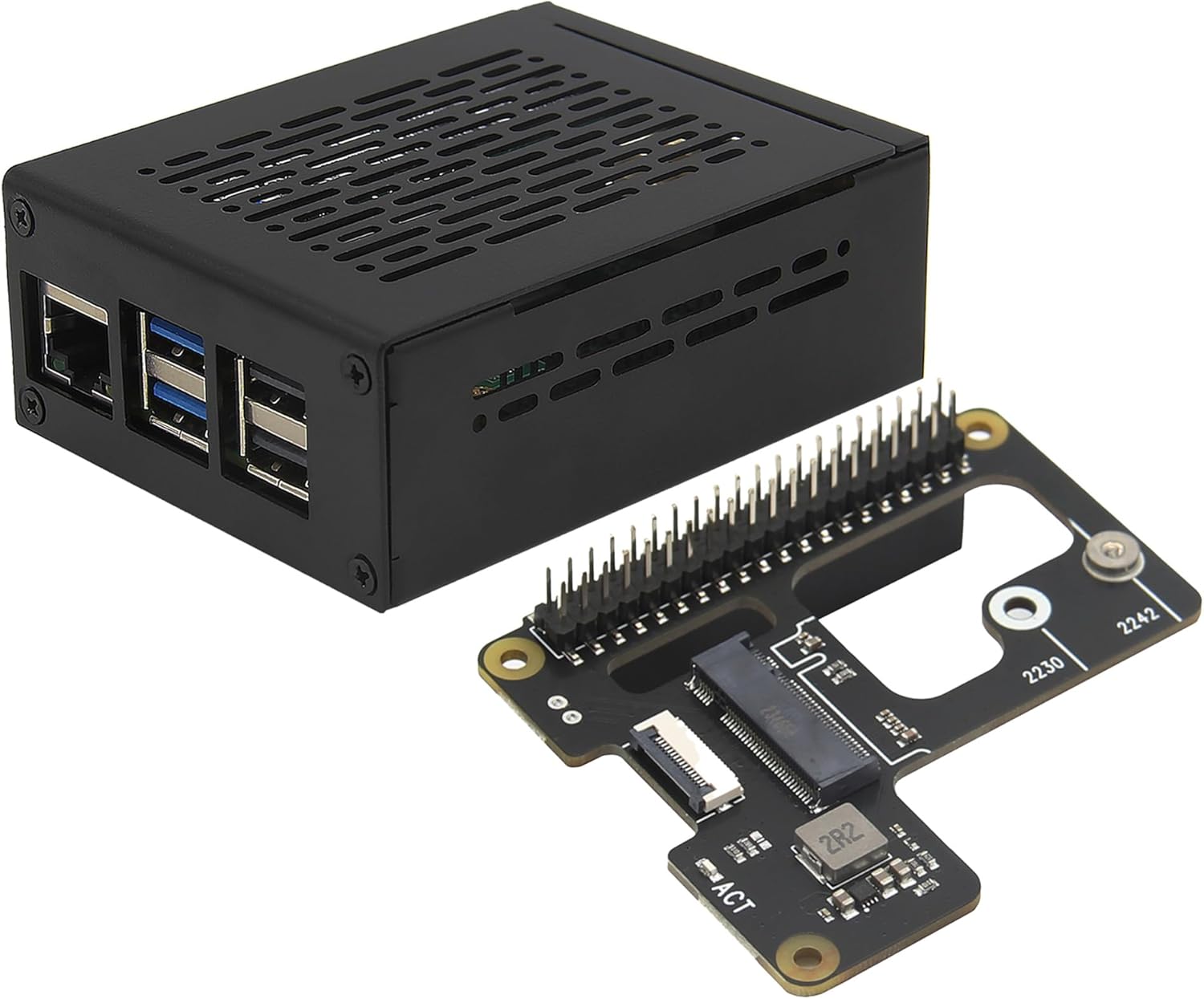 Amazon.com: Geekworm X1000 PCIe M.2 Key-M NVMe SSD PIP PCIe Peripheral ...