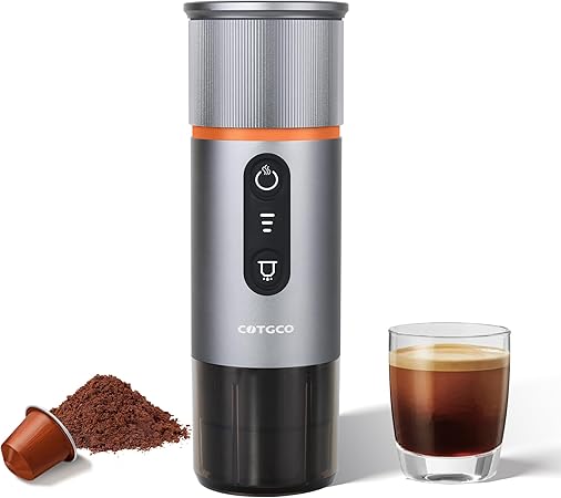 Amazon.com: COTGCO Portable Coffee Maker, Mini Electric Expresso ...
