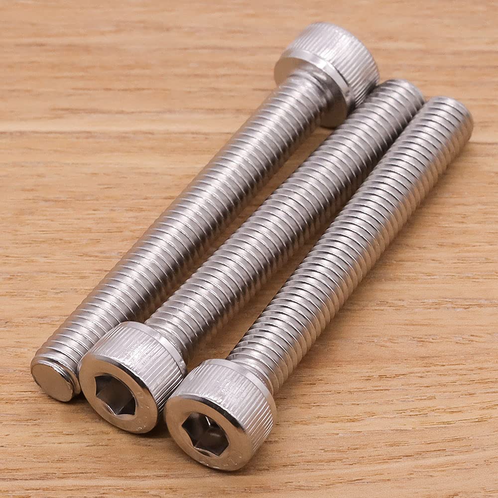Snapklik.com : M8-1.25 X 55mm Socket Head Cap Screws Bolts, 304 ...