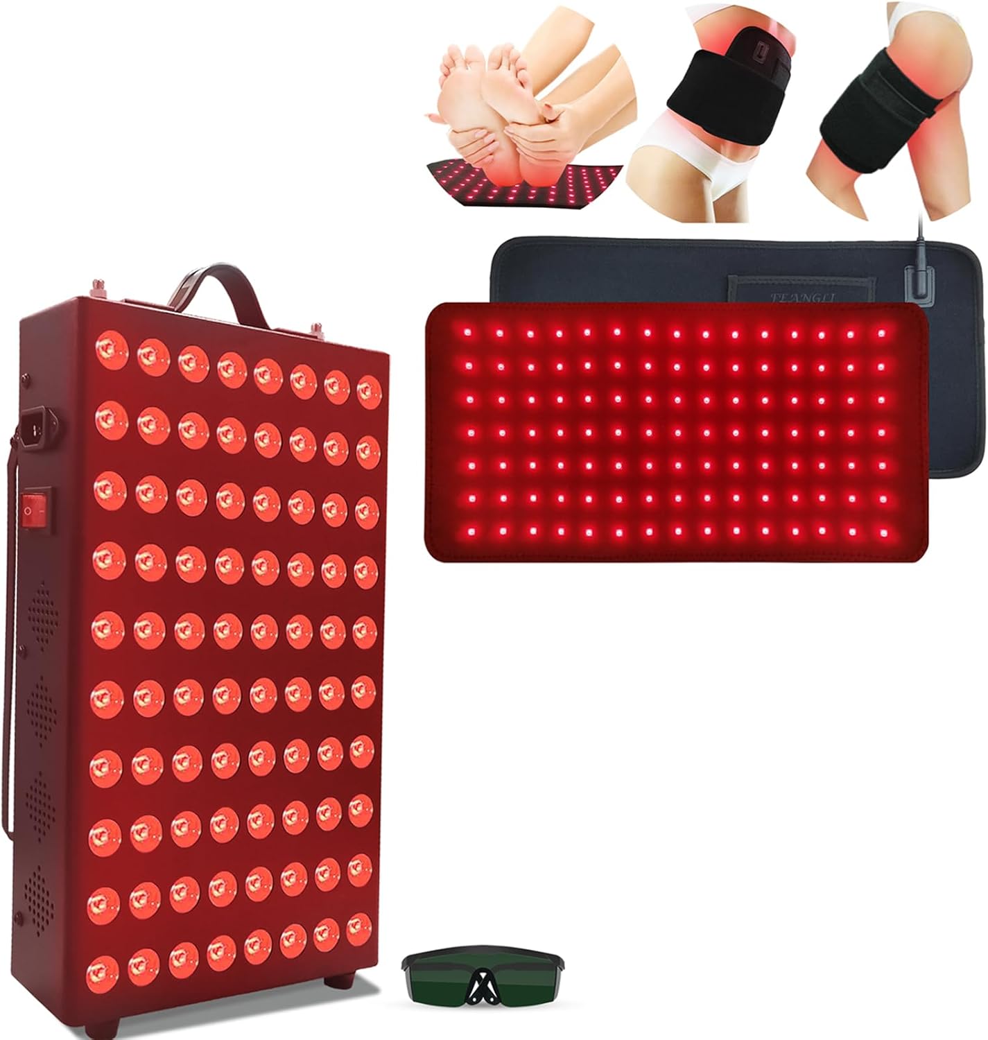 Amazon.com: Red Light Therapy Wrap Pad for Target Body + Large Panel ...