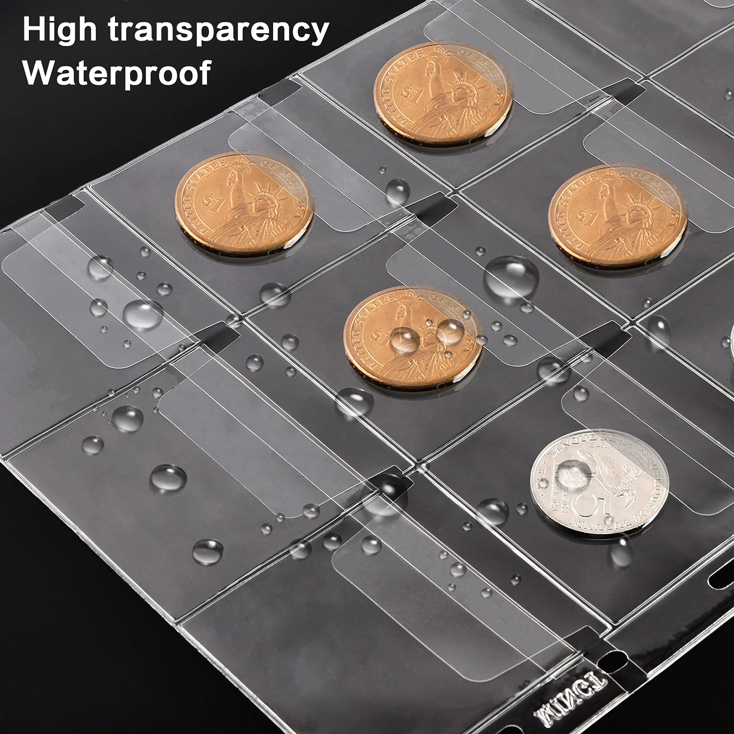 Snapklik.com : Coin Collection Supplies Pages For Collectors, 12 Sheets ...