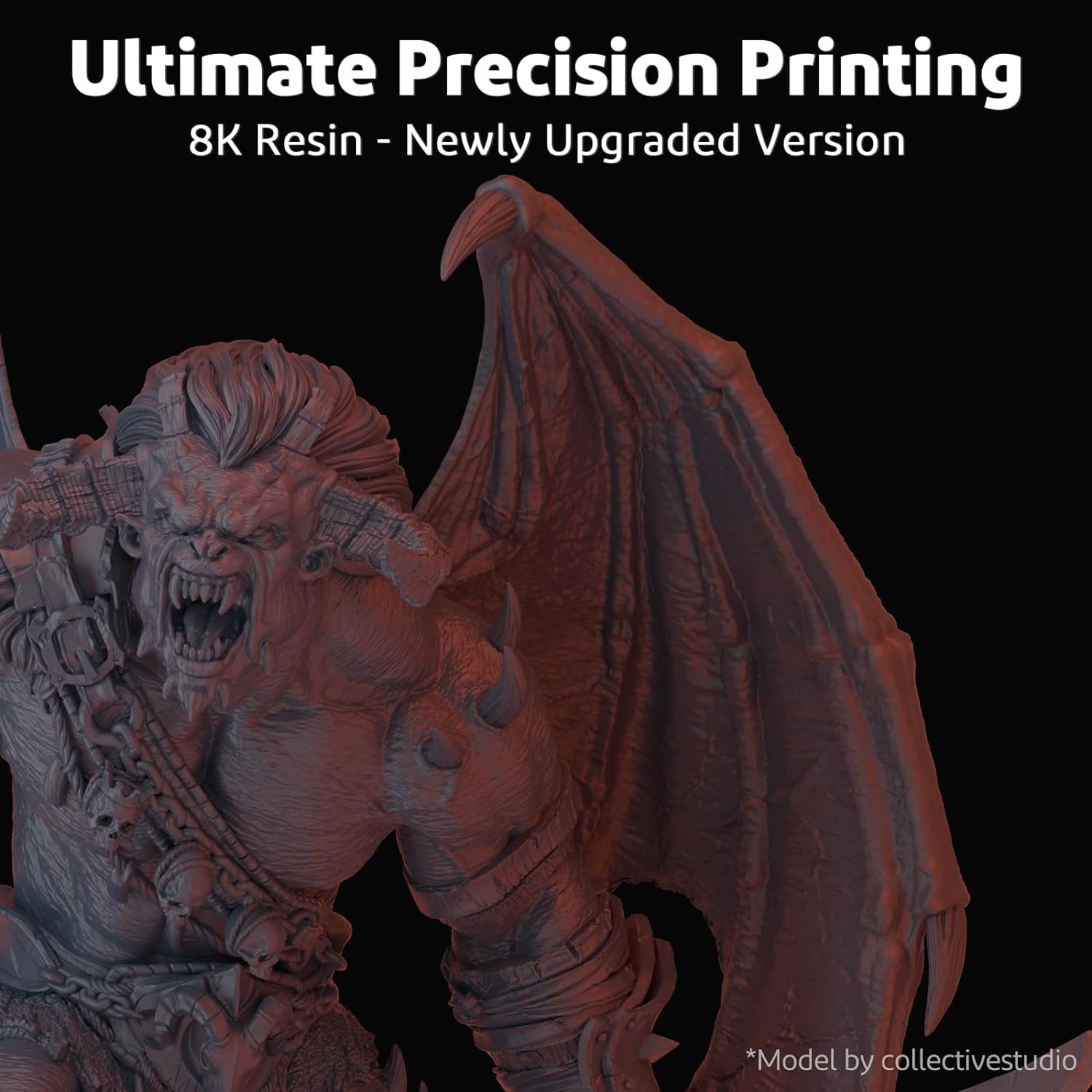 Snapklik.com : Standard 8K 3D Printer Resin 1000g Vanilla, 405nm Highest Precision Resin Rapid ...