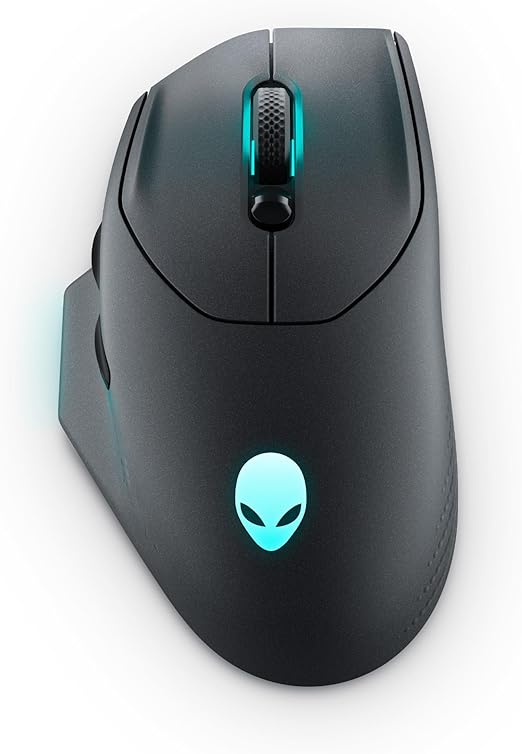 Amazon.com: Alienware Wireless Gaming Mouse AW620M - Wireless/Wired, 1 ...