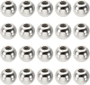 Amazon.com: PATIKIL M5x0.8mm Ball Nuts Knob, 30 Pack Carbon Steel ...